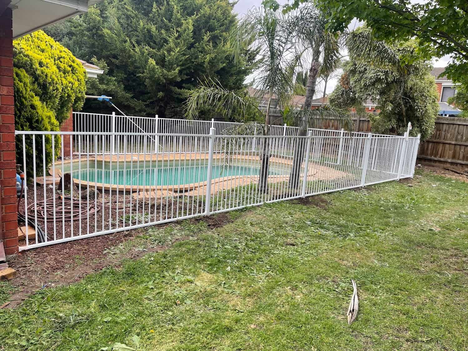 Aluminum Pool Fencing Installation - Melbourne Fencing Service